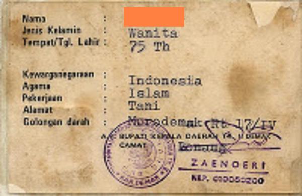 Perubahan Bentuk KTP di Indonesia Sejak Jaman Penjajahan hingga E-KTP ...